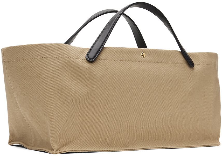 The Row Beige Idaho Cotton Tote The Row