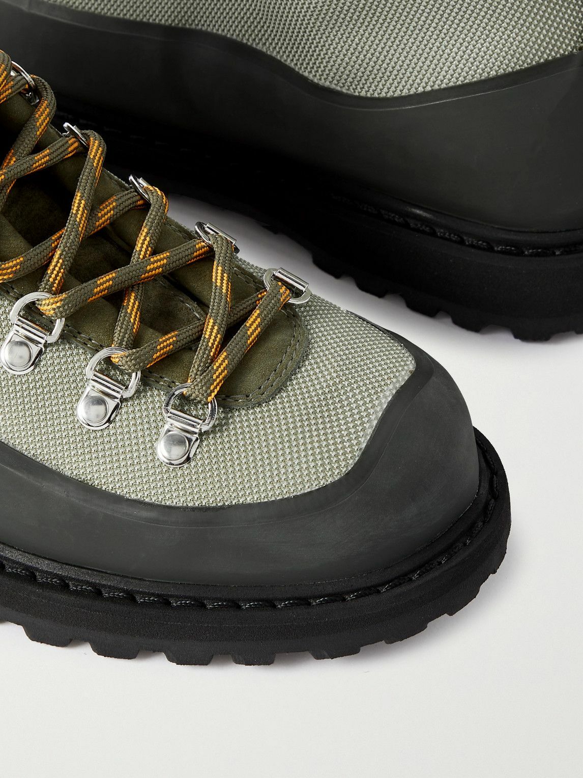 Diemme - Roccia Vet Canvas, Rubber and Nubucka Hiking Boots - Green Diemme