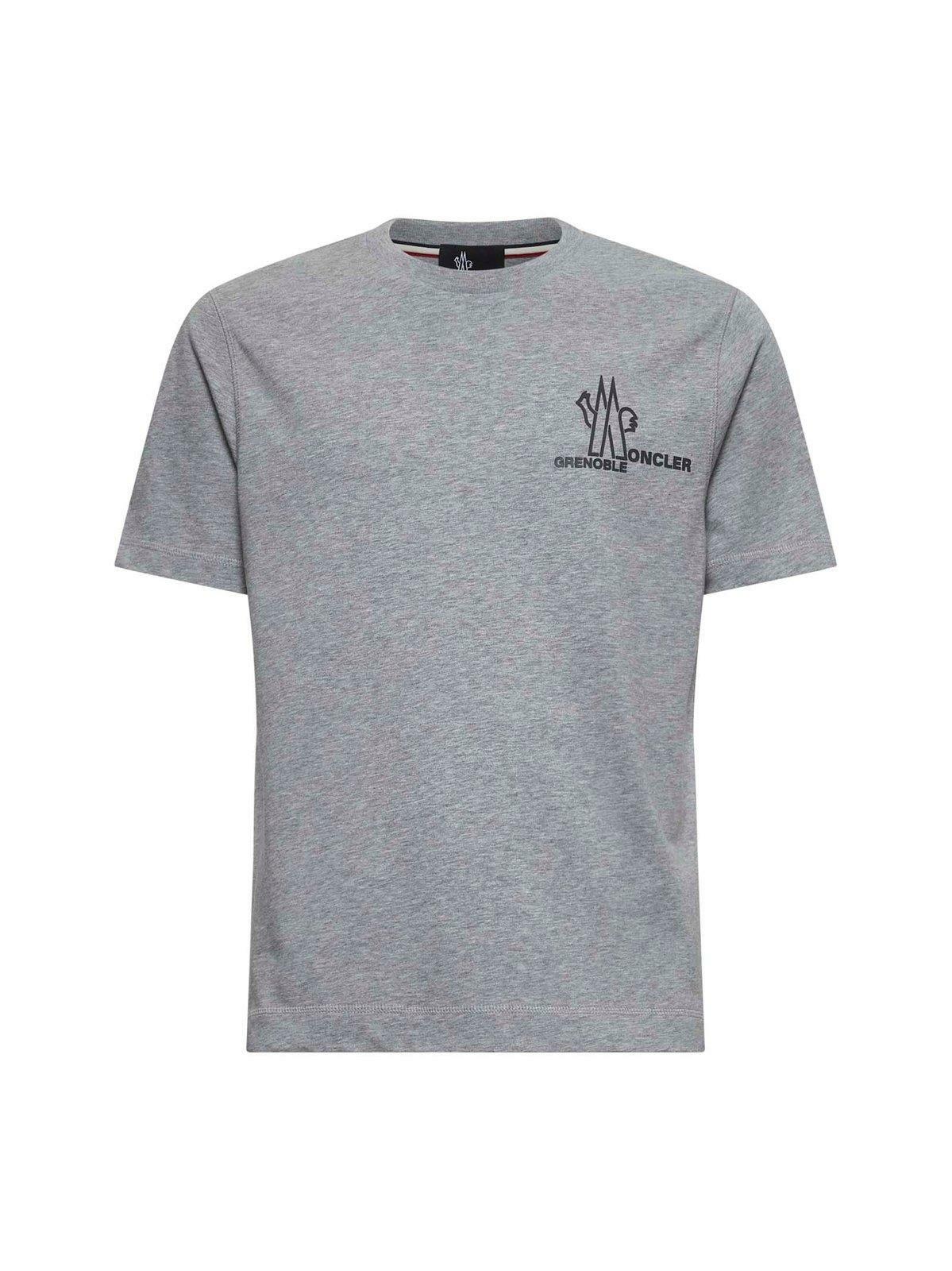 Moncler Side Logo Printed Tee Moncler Grenoble Moncler Side Logo Printed Tee Moncler Grenoble