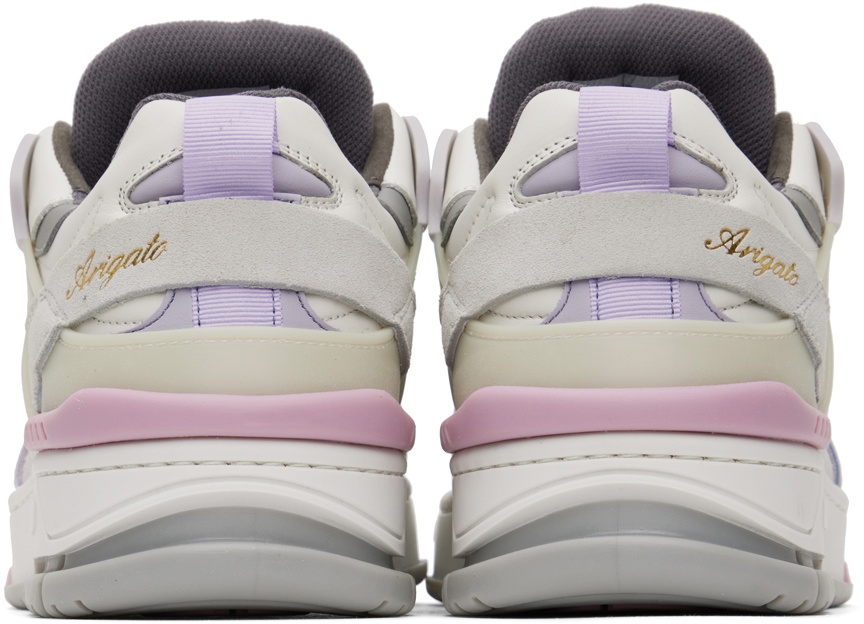 Axel Arigato White & Purple Astro Sneakers Axel Arigato