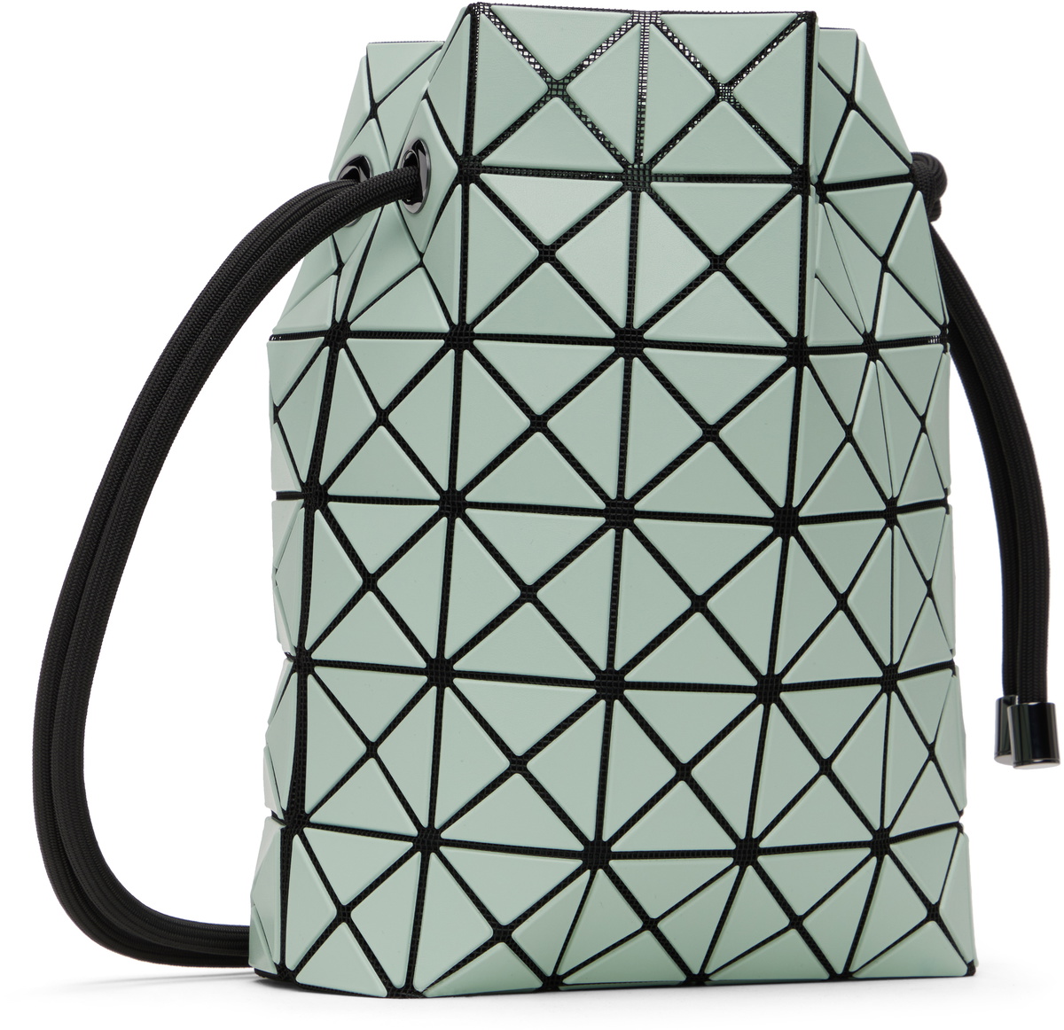 BAO BAO ISSEY MIYAKE Green Wring Matte Bag Bao Bao Issey Miyake
