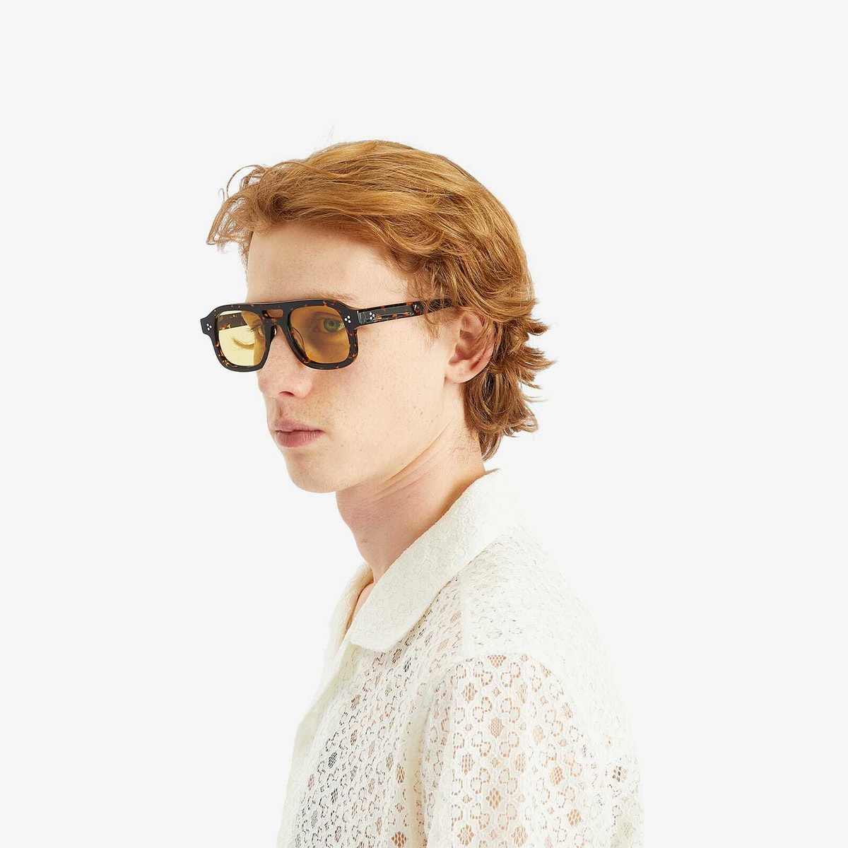 AKILA Dillinger Sunglasses in Tortoise/Yellow AKILA