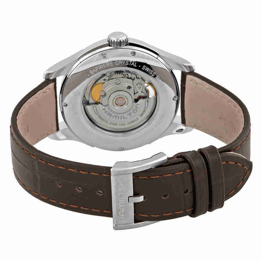 Hamilton Mens Jazzmaster Open Heart Watch H32565555 Hamilton