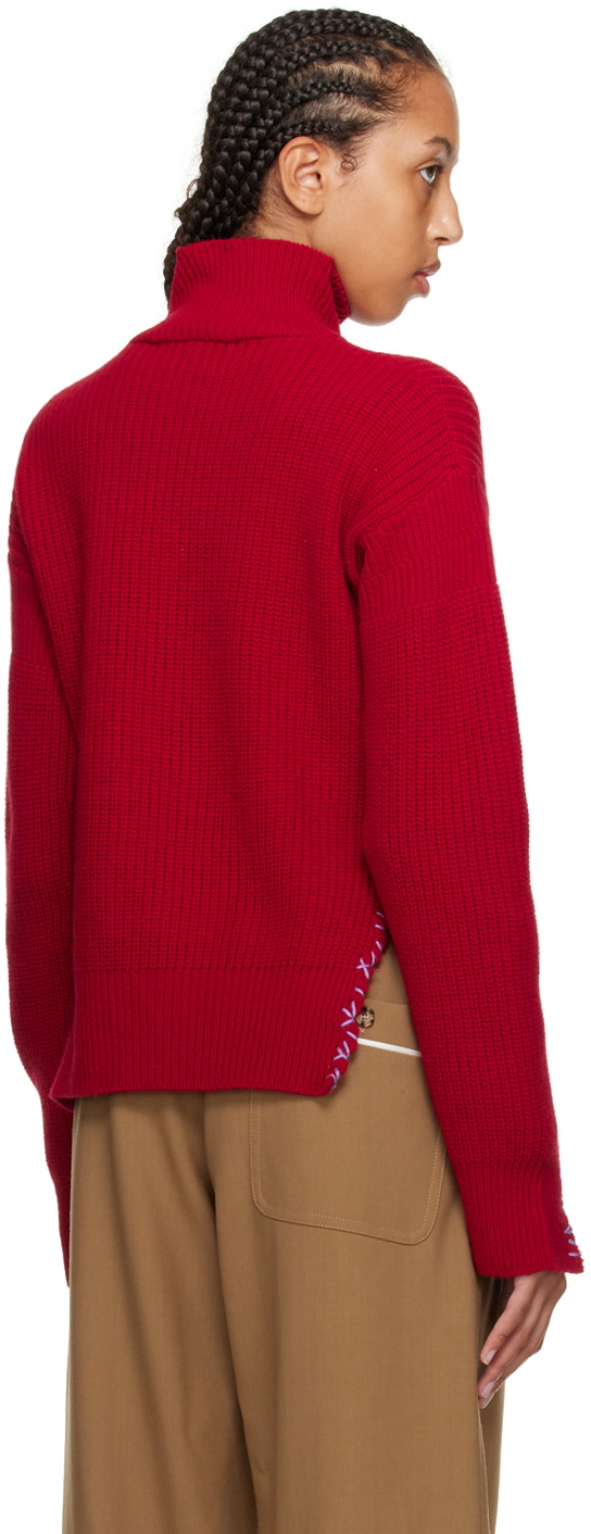Marni Red Droptail Sweater Marni