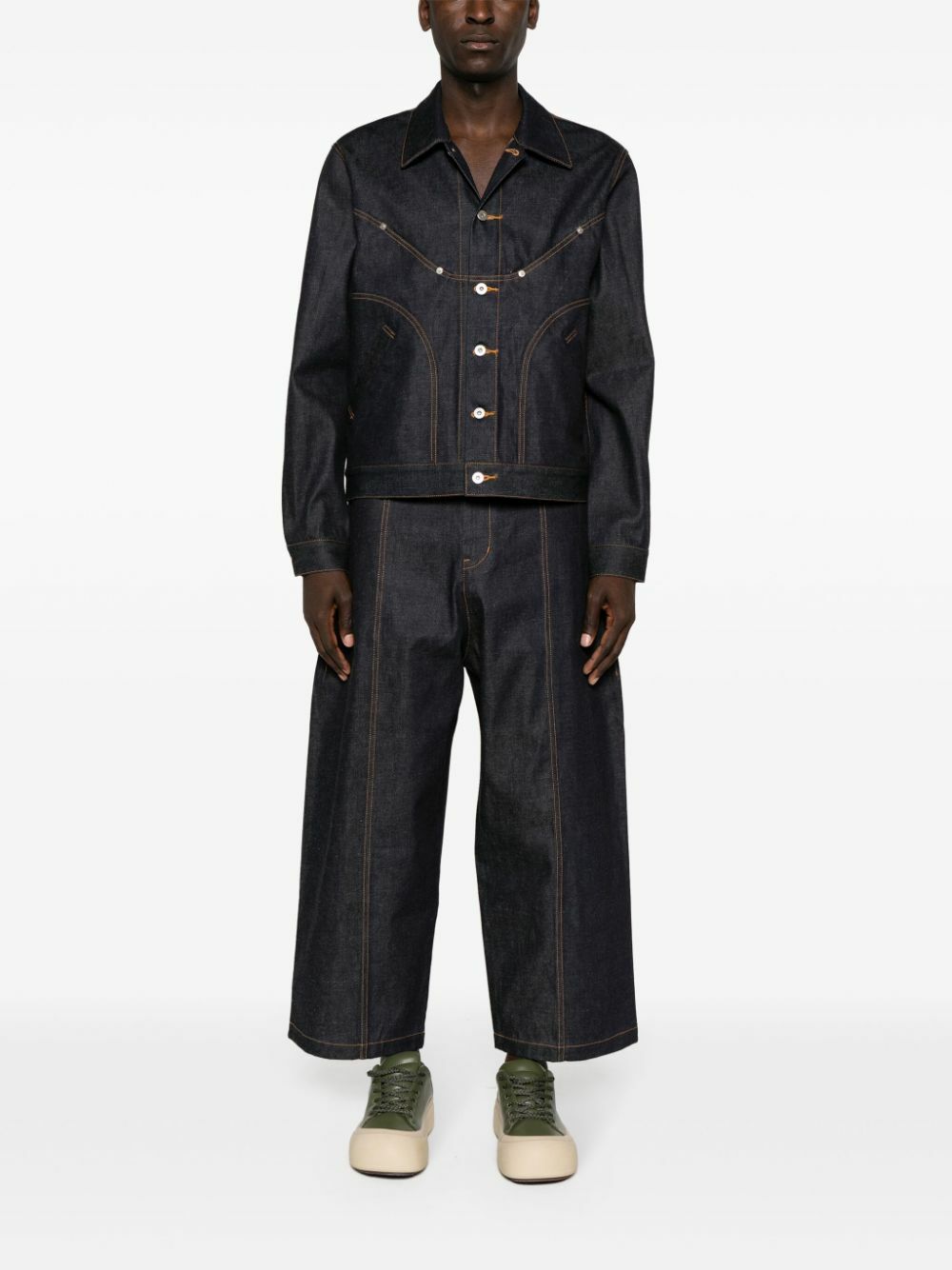 SAGE NATION Blue Jiji Denim Jacket SAGE NATION