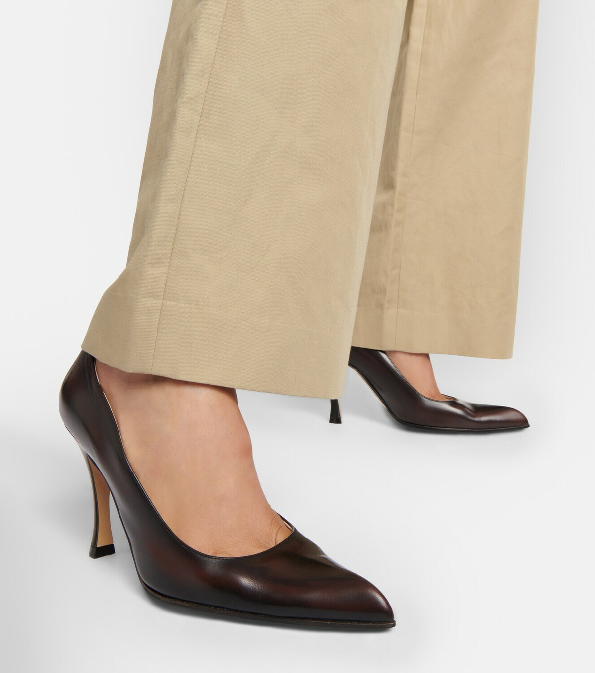 Loewe Comic Classic leather pumps Loewe