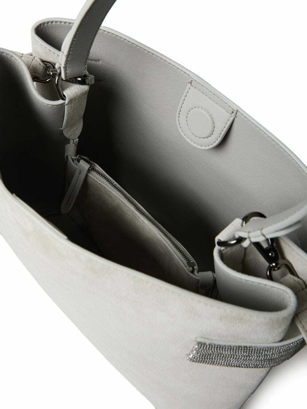 BRUNELLO CUCINELLI - Suede Essence Handbag Brunello Cucinelli