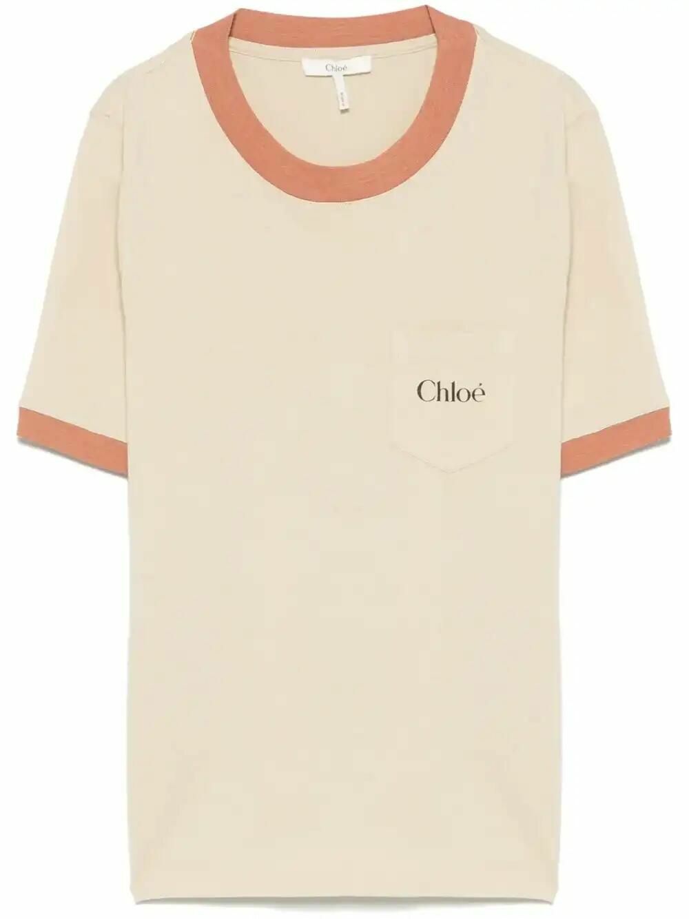 Chloé Logo-Print T-Shirt Chloe