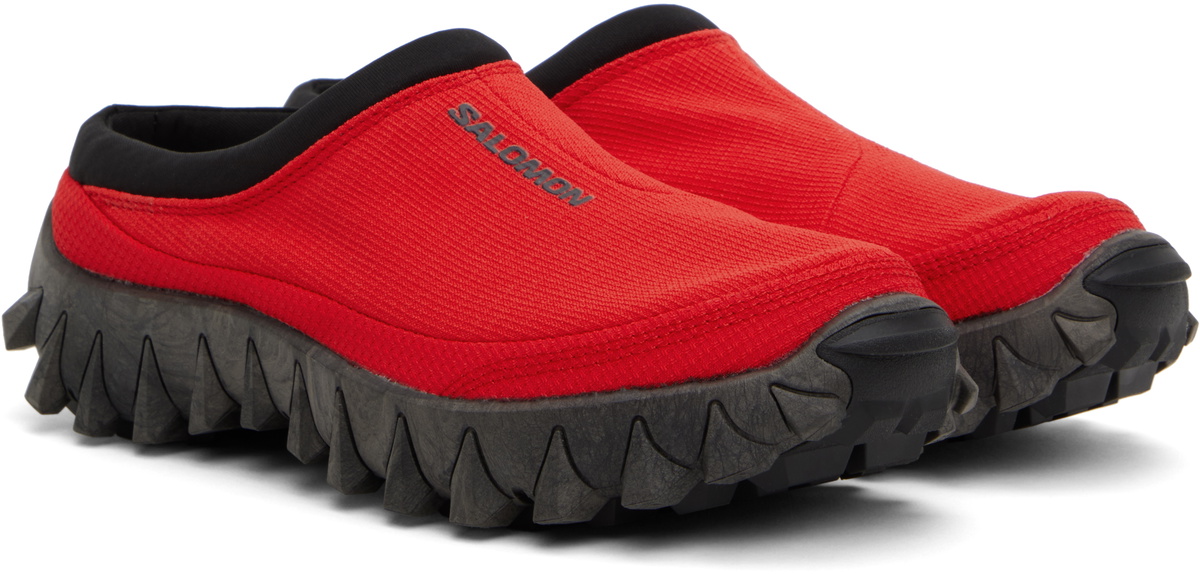 Salomon Red Snowclog Sneakers Salomon