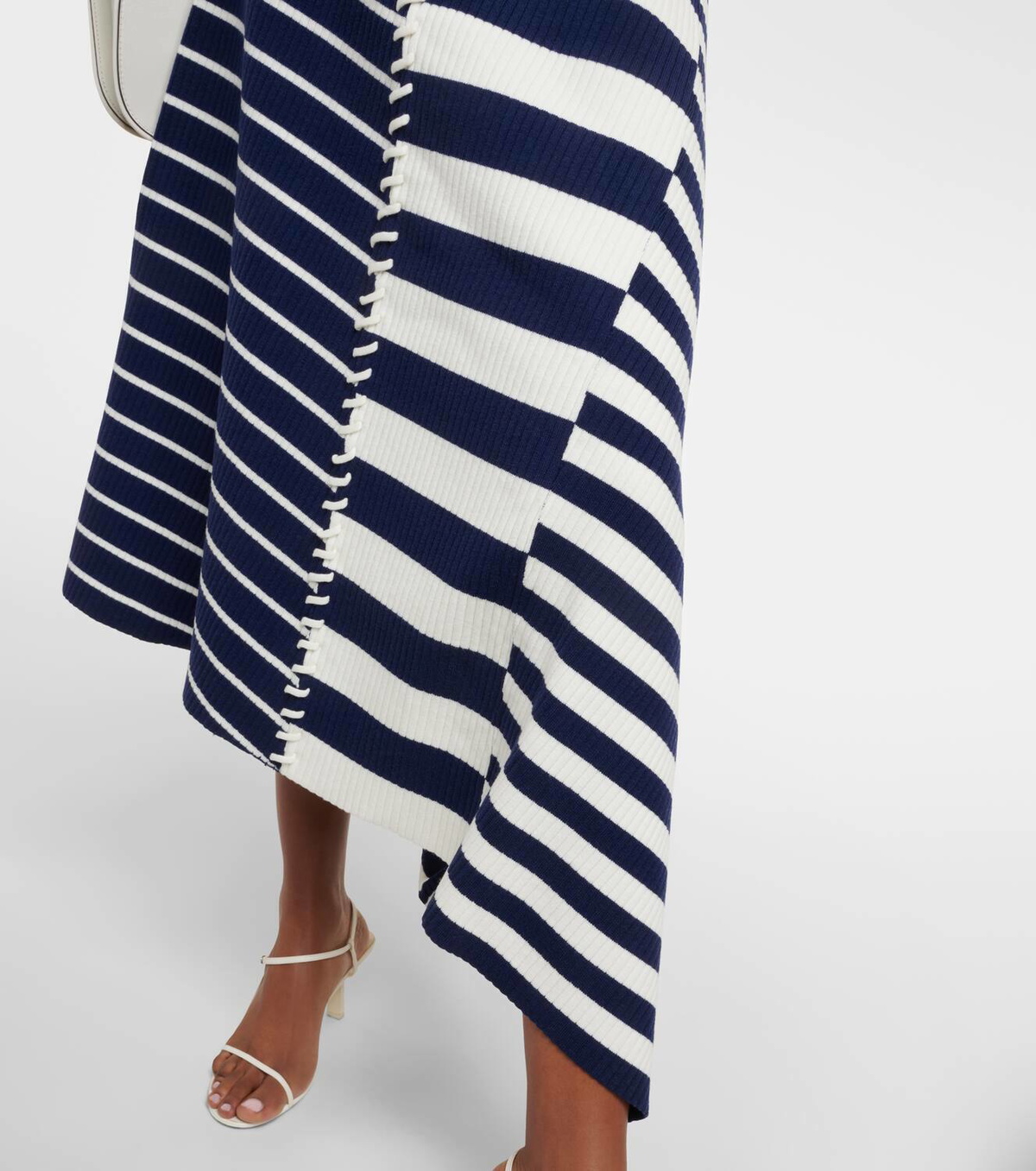 Simkhai Braylon asymmetrical midi skirt Simkhai