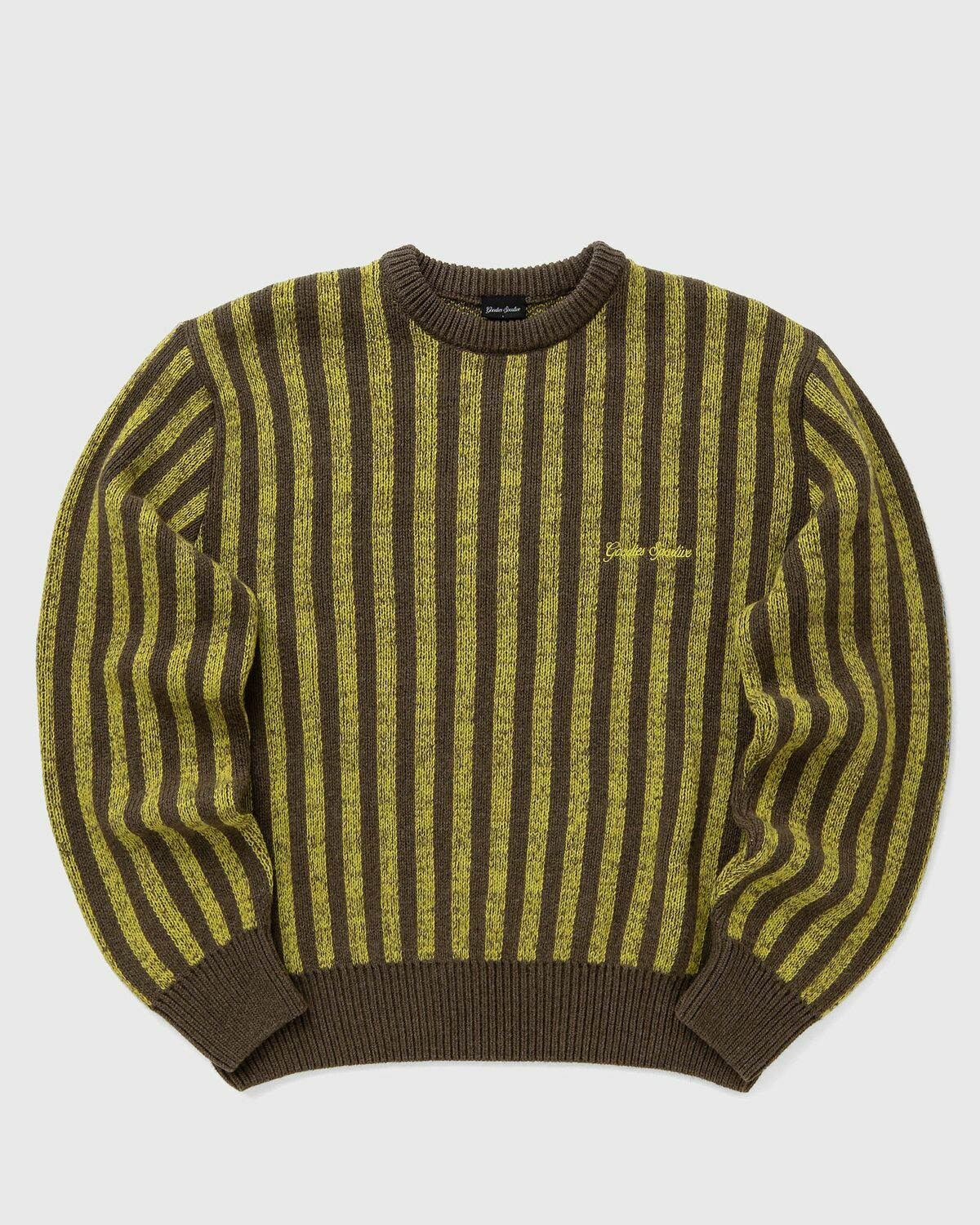 Goodies Sportive PRE-INTERNET KNIT CASHMERE Brown Mens Pullover Goodies ...