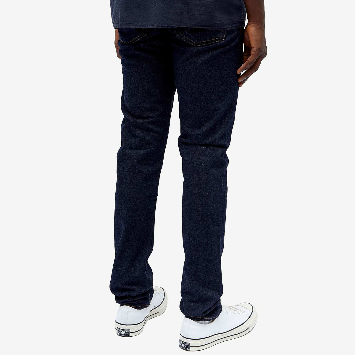RRL Men's Slim Narrow Jean in Once Washed 4 RRL