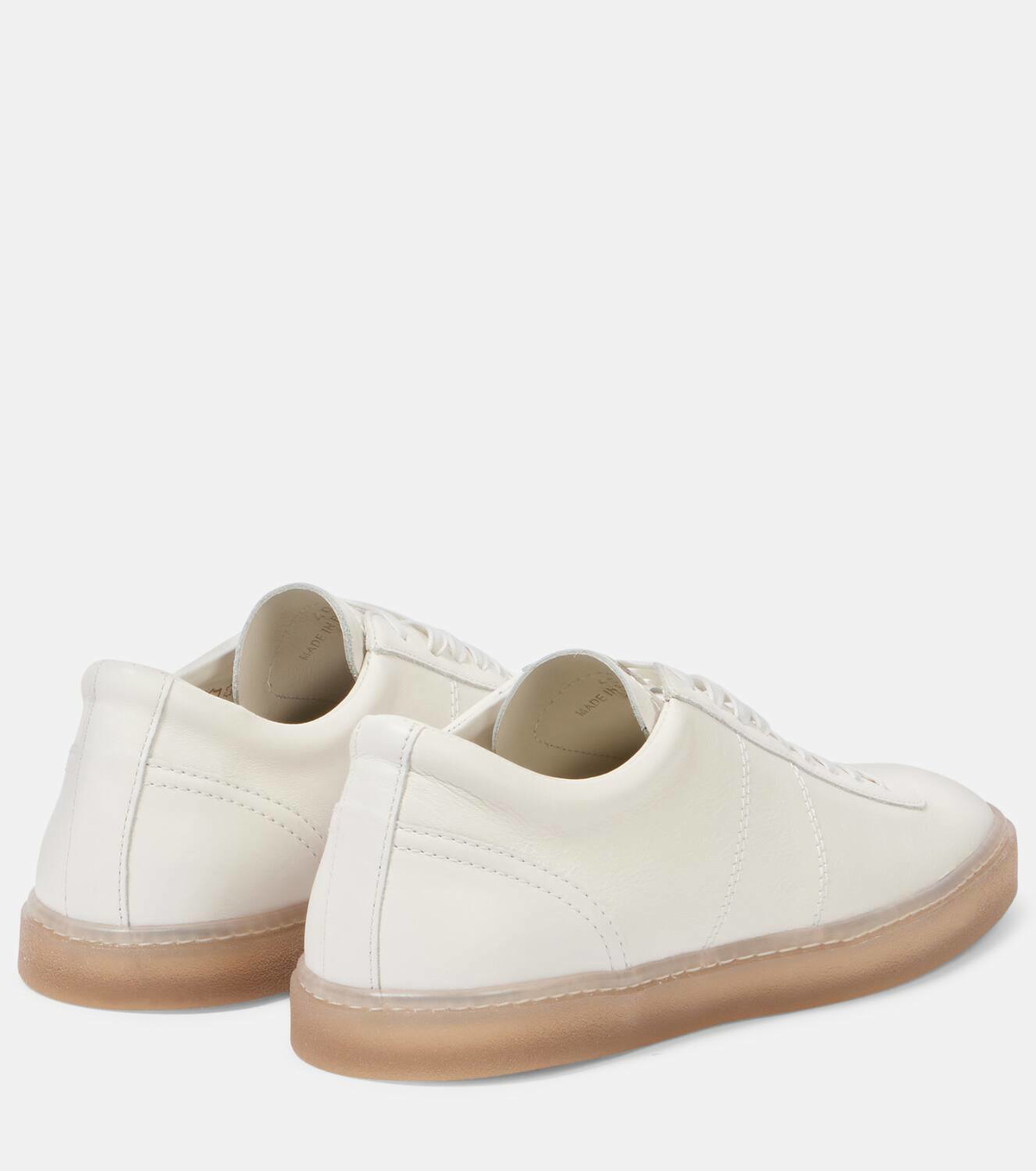 Lemaire Linoleum leather low-top sneakers Lemaire