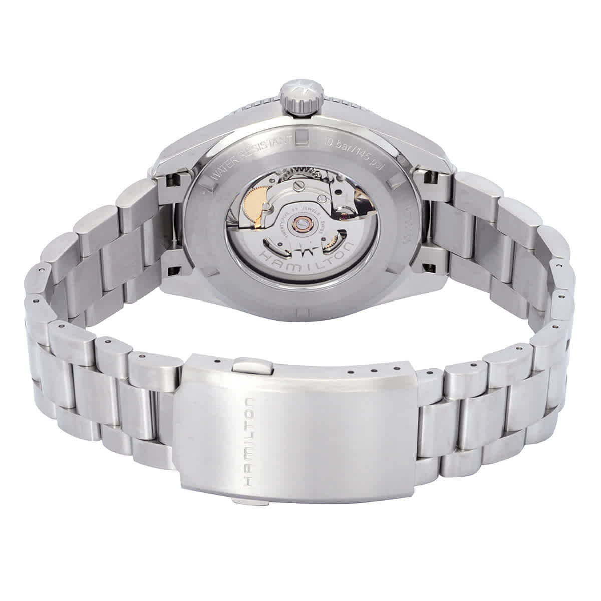 Hamilton Khaki Field Expedition Automatic Black Dial Mens Watch ...