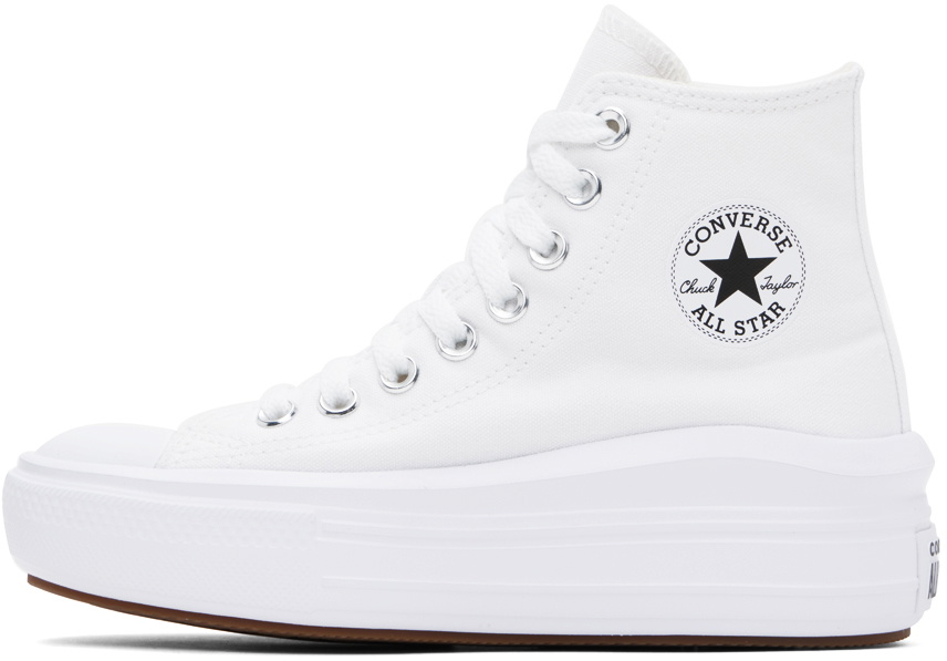 Converse White Chuck Taylor All Star Move High Top Sneakers Converse