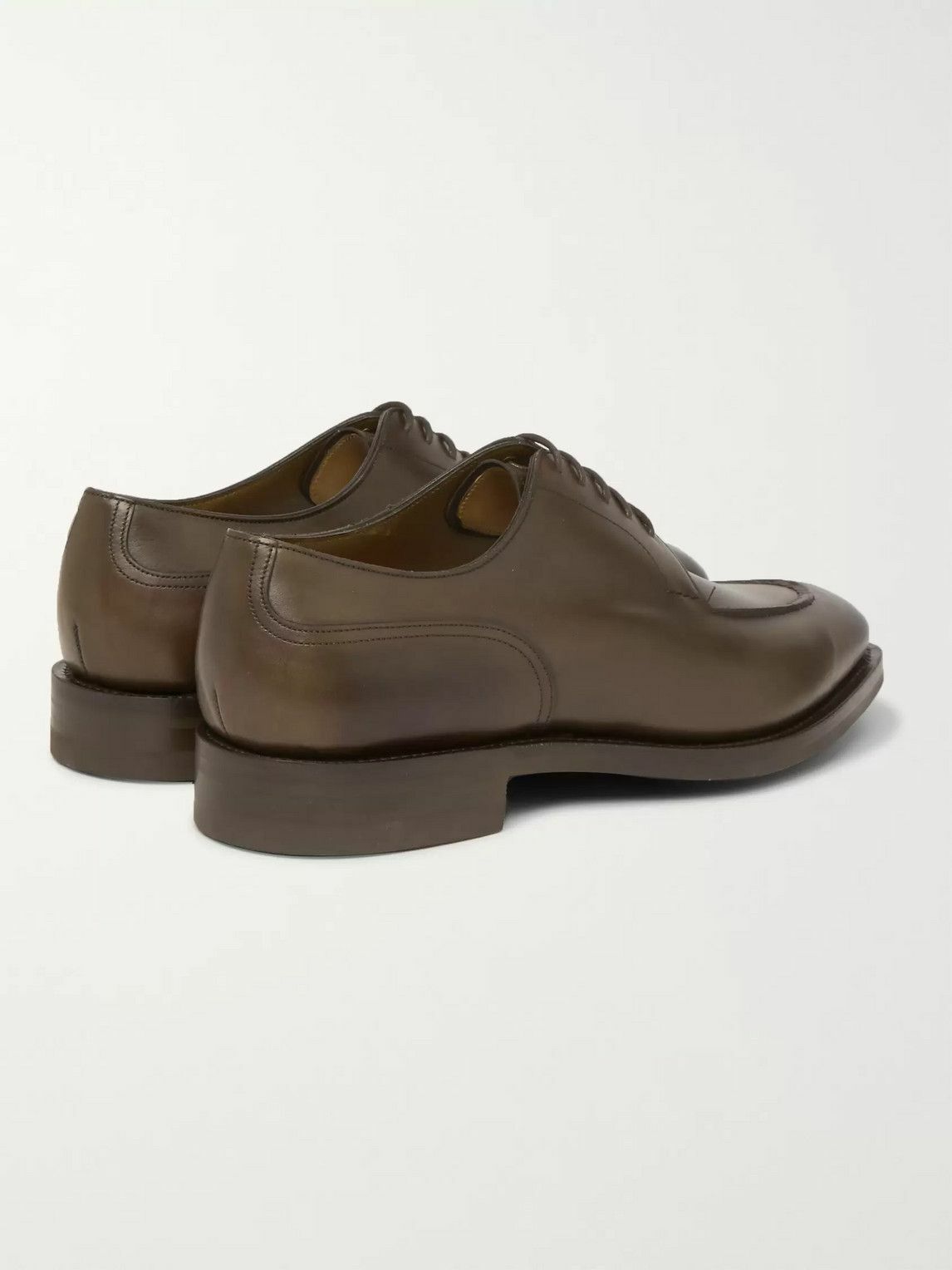 Edward Green - Dover Leather Derby Shoes - Green Edward Green