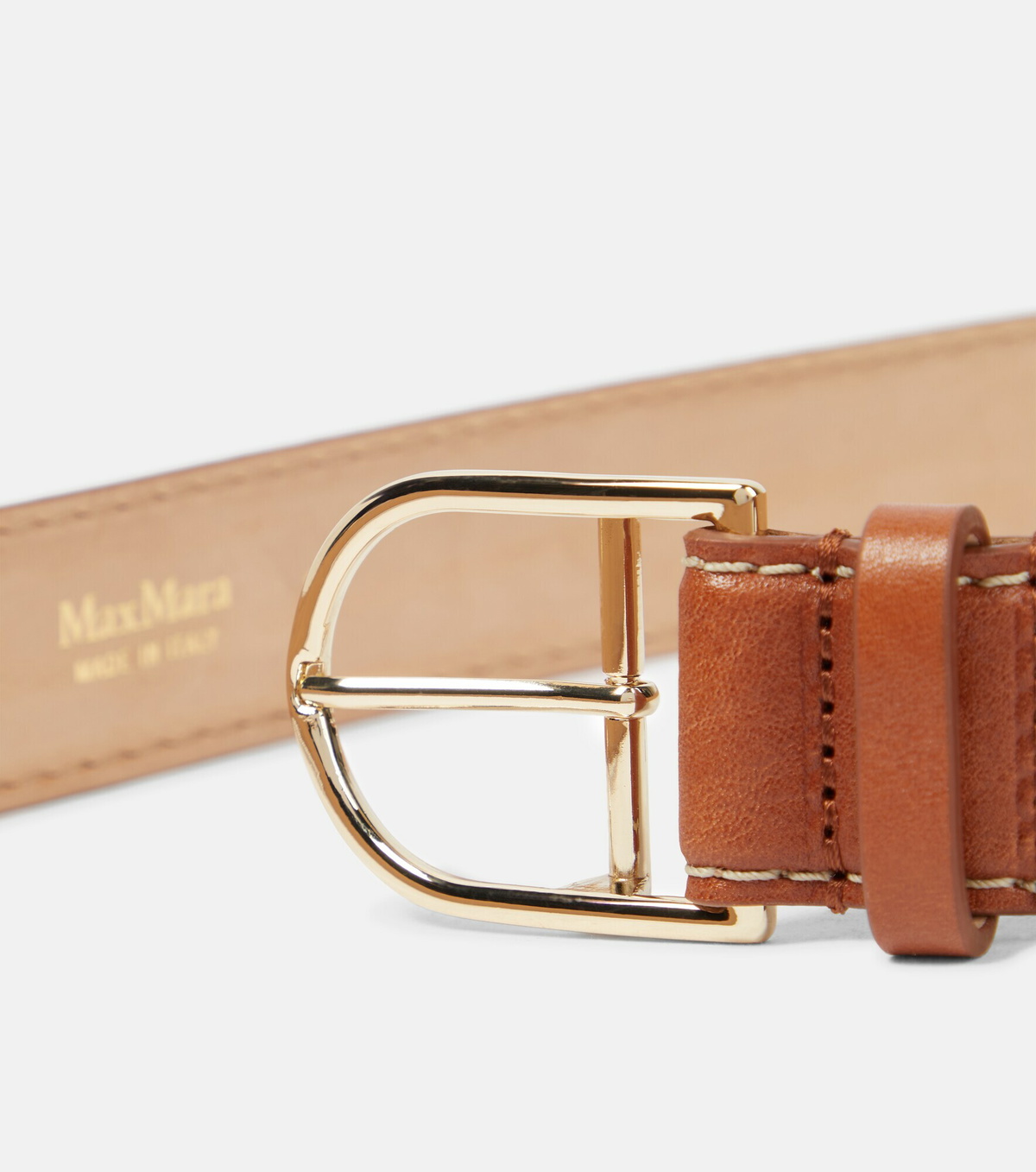 Max Mara - Alvaro leather belt Max Mara