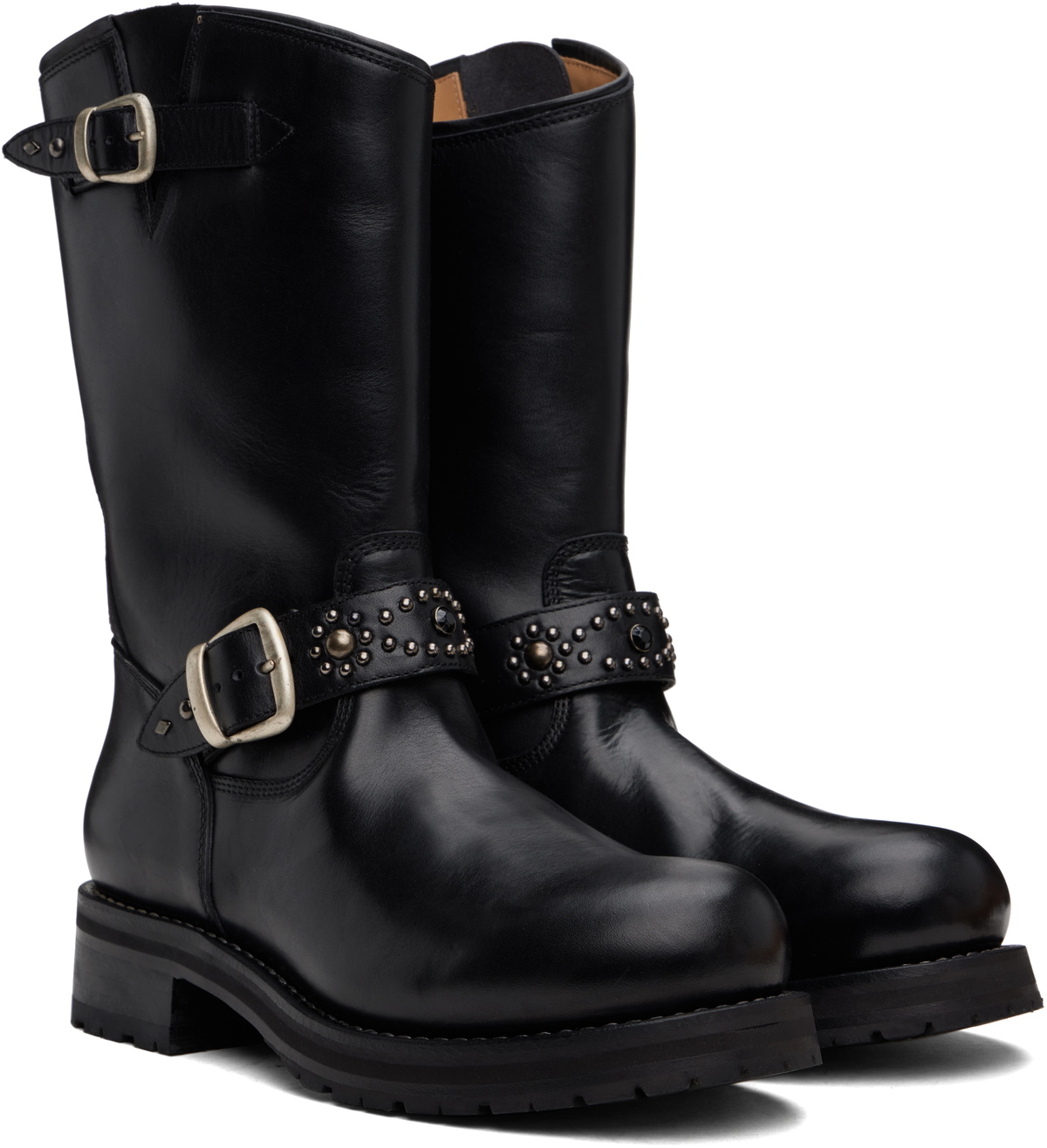 Second/Layer Black Rider Boots Second/Layer