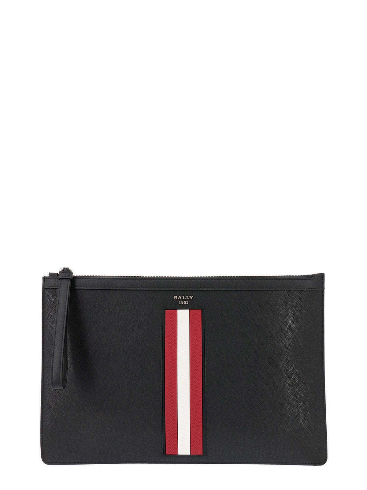 Bally Clutch Black Mens Bally