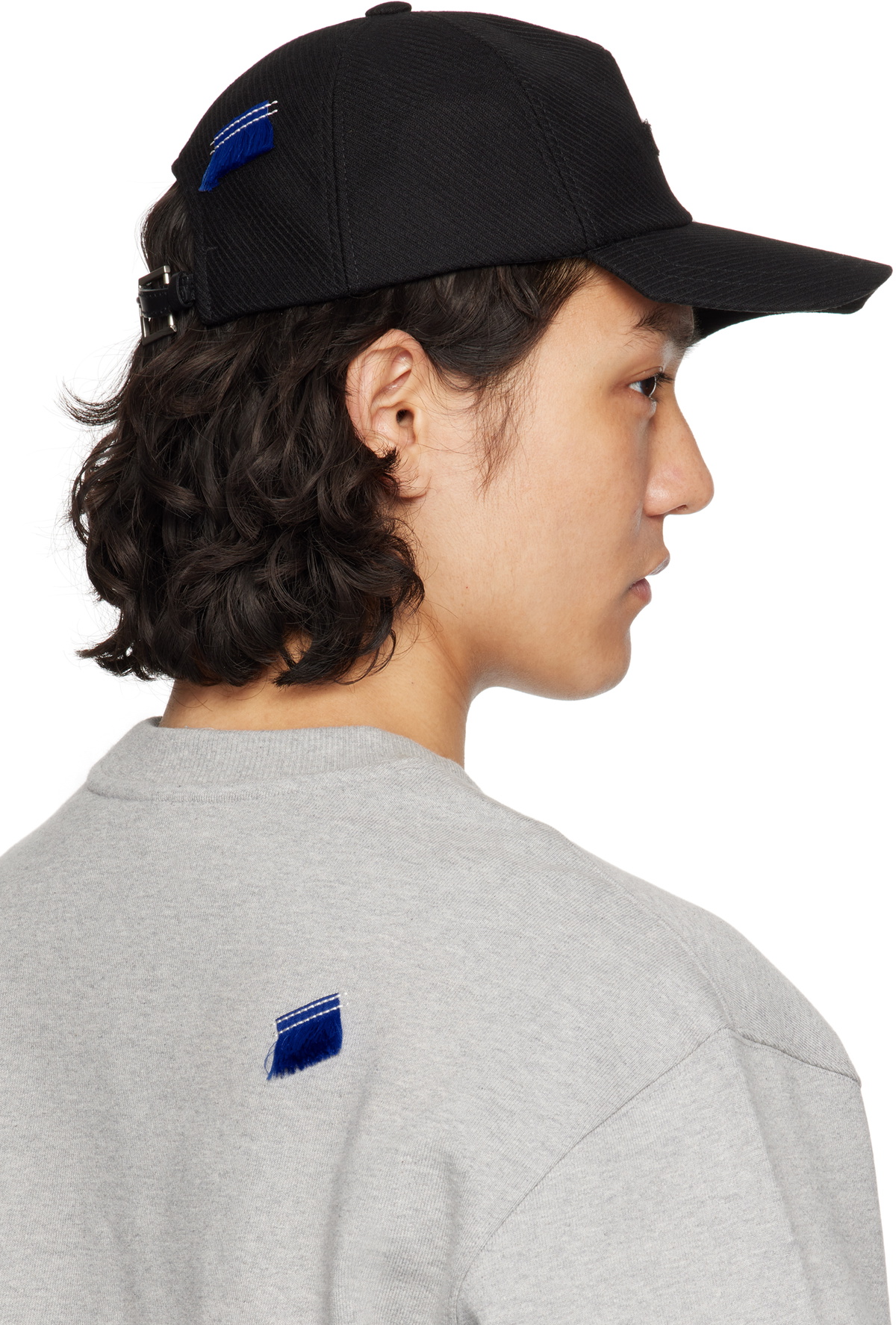 ADER error Black Tetraight Cap ADER error