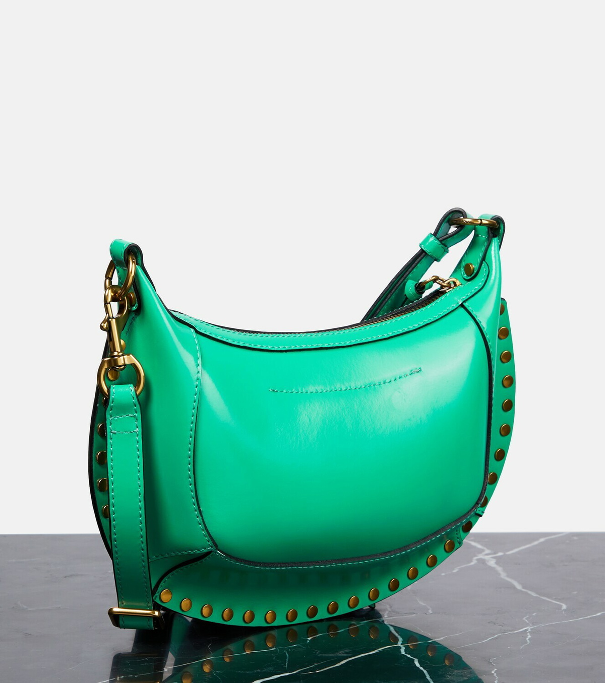 Isabel Marant - Oskan Moon leather shoulder bag Isabel Marant