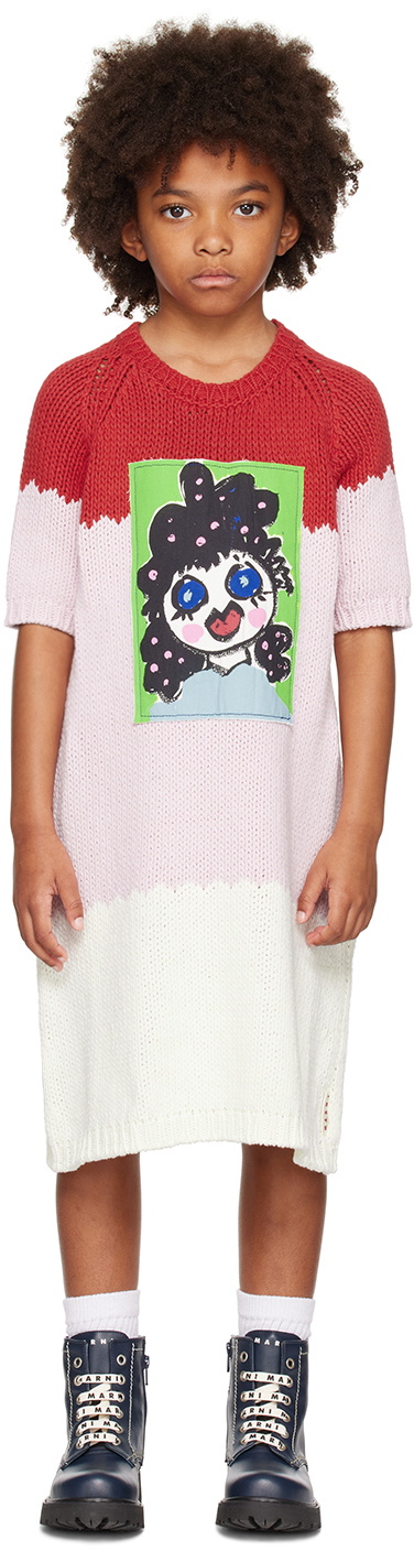 Marni Kids Multicolor Graphic Dress Marni