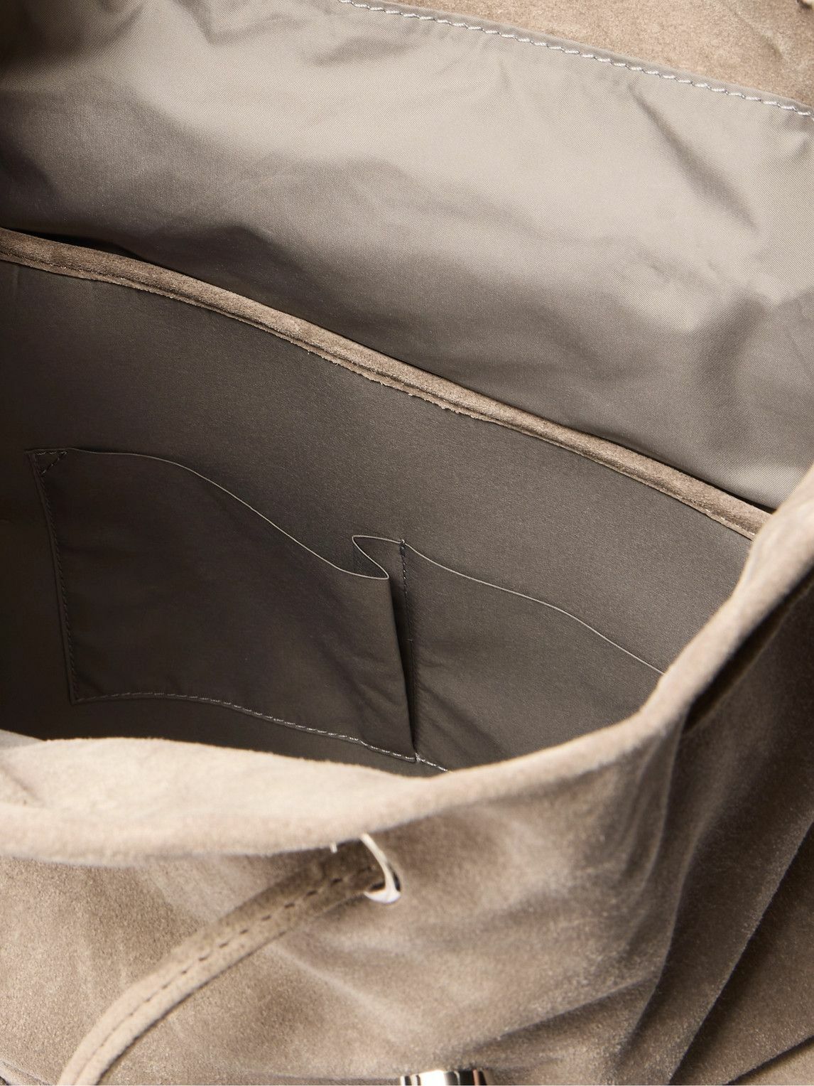 Brunello Cucinelli - Suede Backpack Brunello Cucinelli