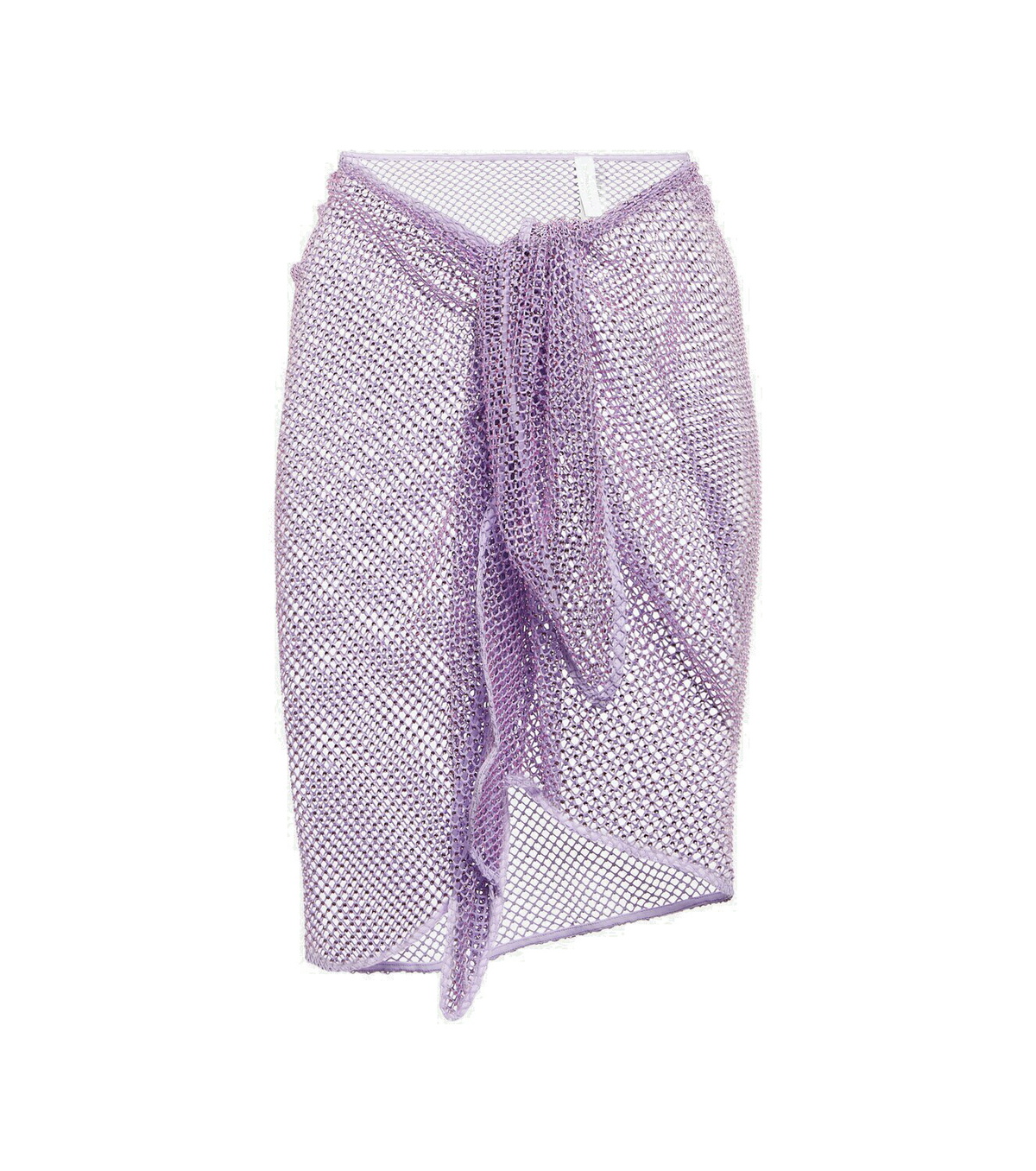 Simkhai Doris embellished mesh beach cover-up Simkhai