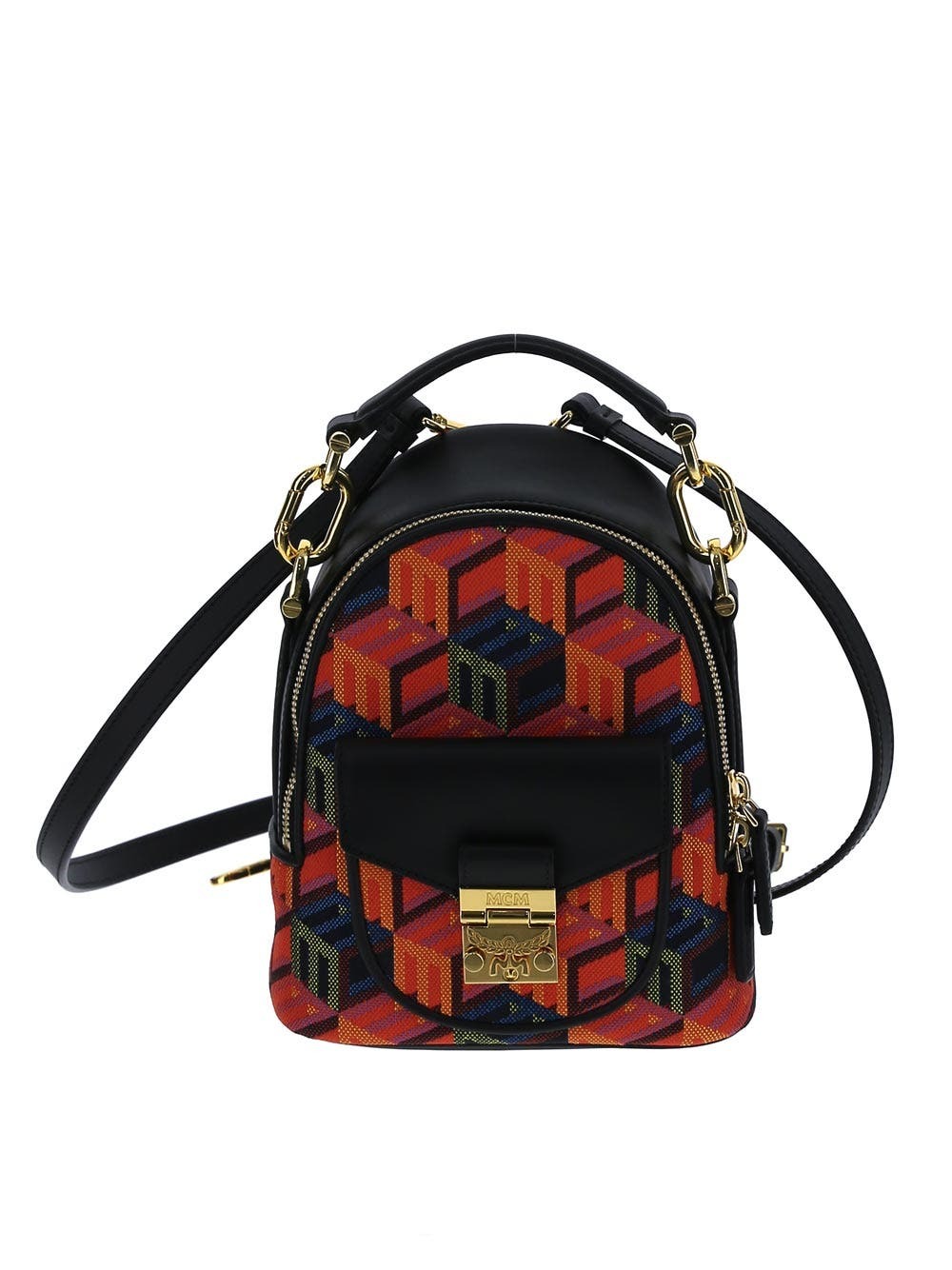 Mcm Mcm Logo Backpack MCM