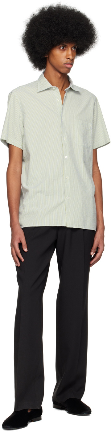 Massimo Alba Green Malibu Shirt Massimo Alba