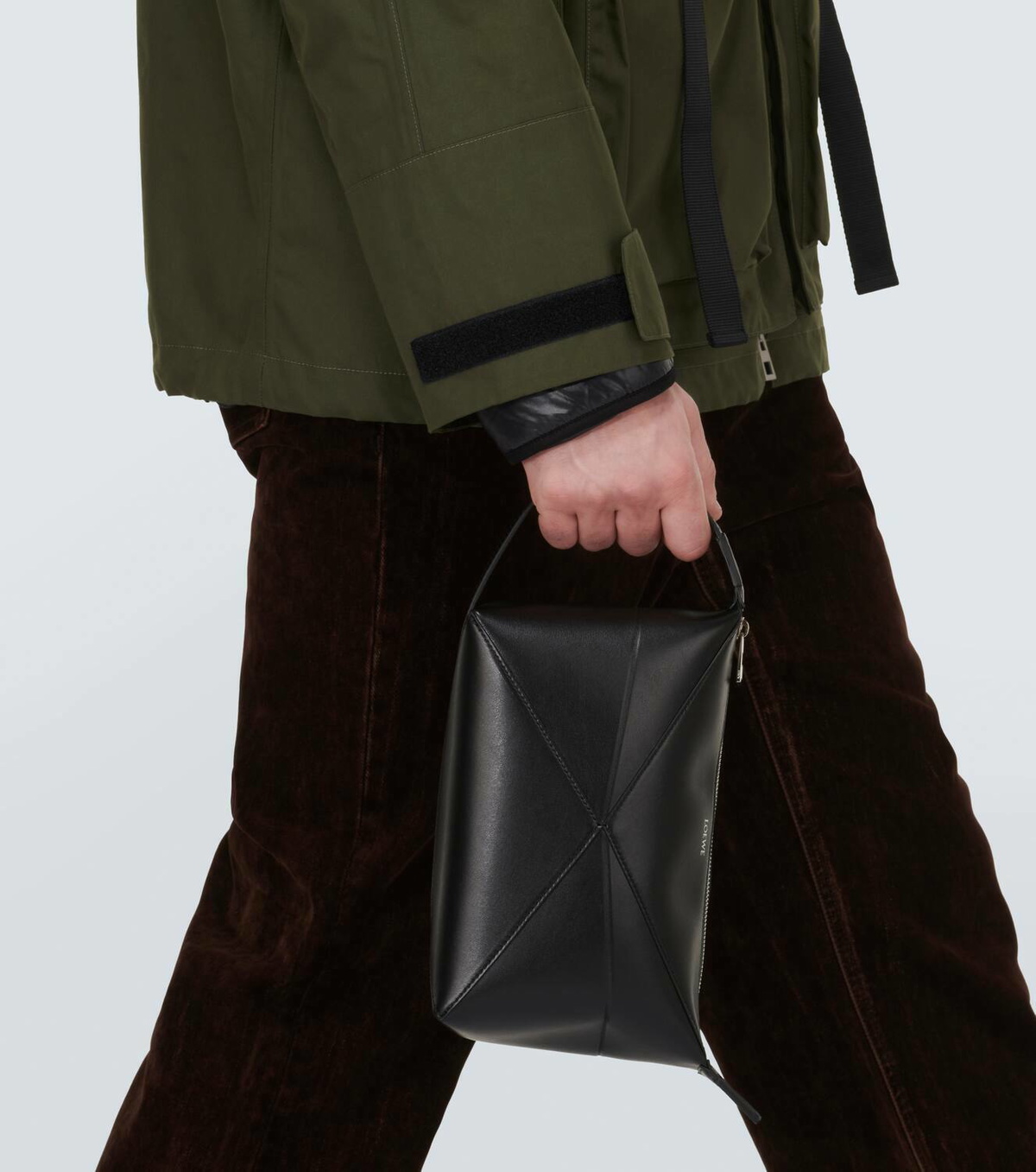 Loewe Puzzle Fold leather toiletry bag Loewe