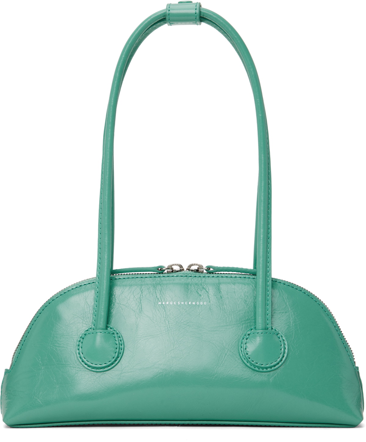MARGESHERWOOD Green Bessette Shoulder Bag MARGESHERWOOD