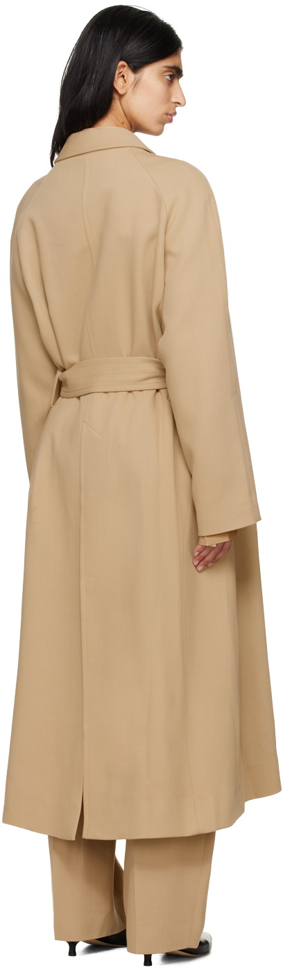 Studio Nicholson Beige Denali Trench Coat Studio Nicholson