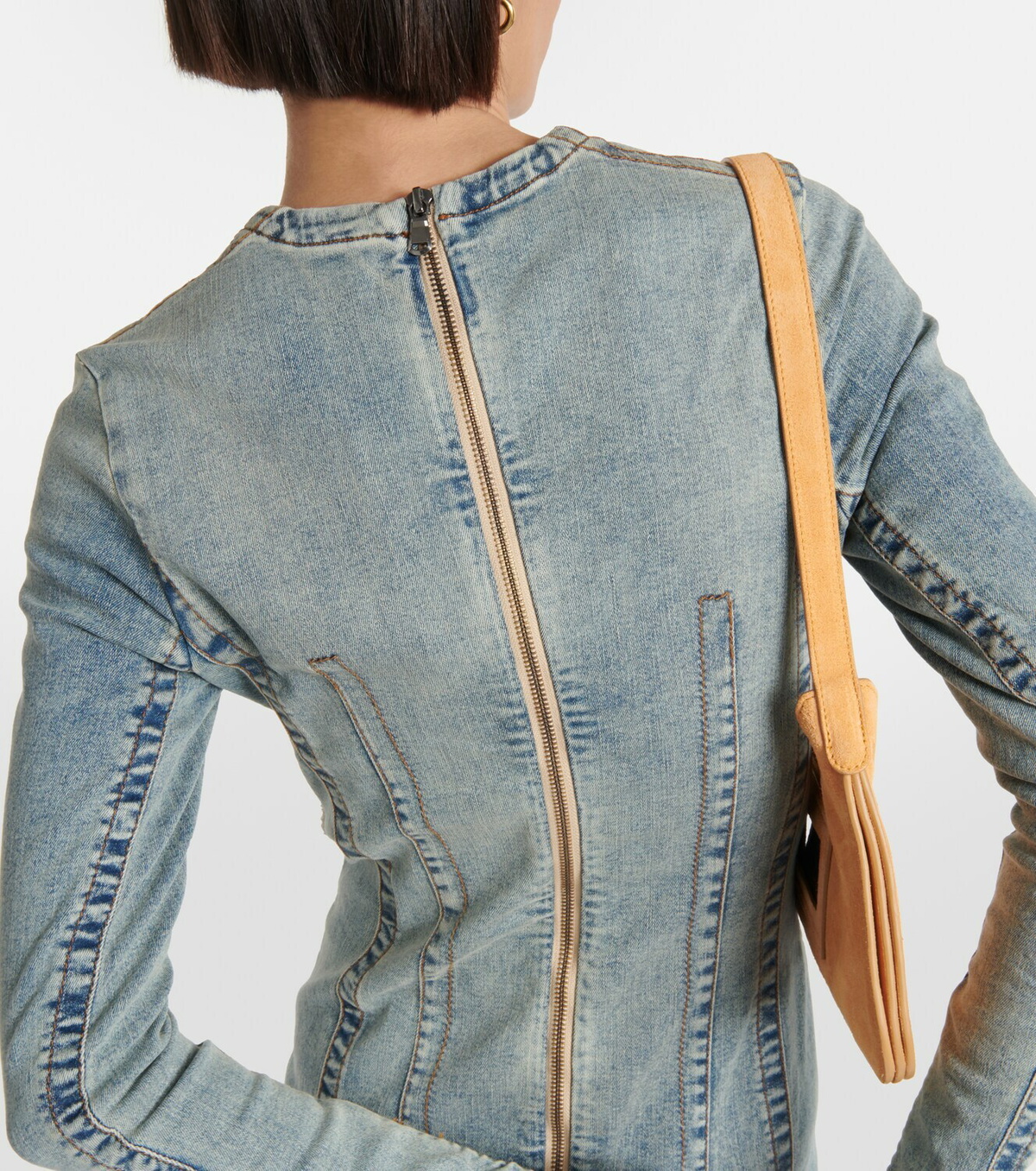 Y/Project Denim maxi dress Y/Project