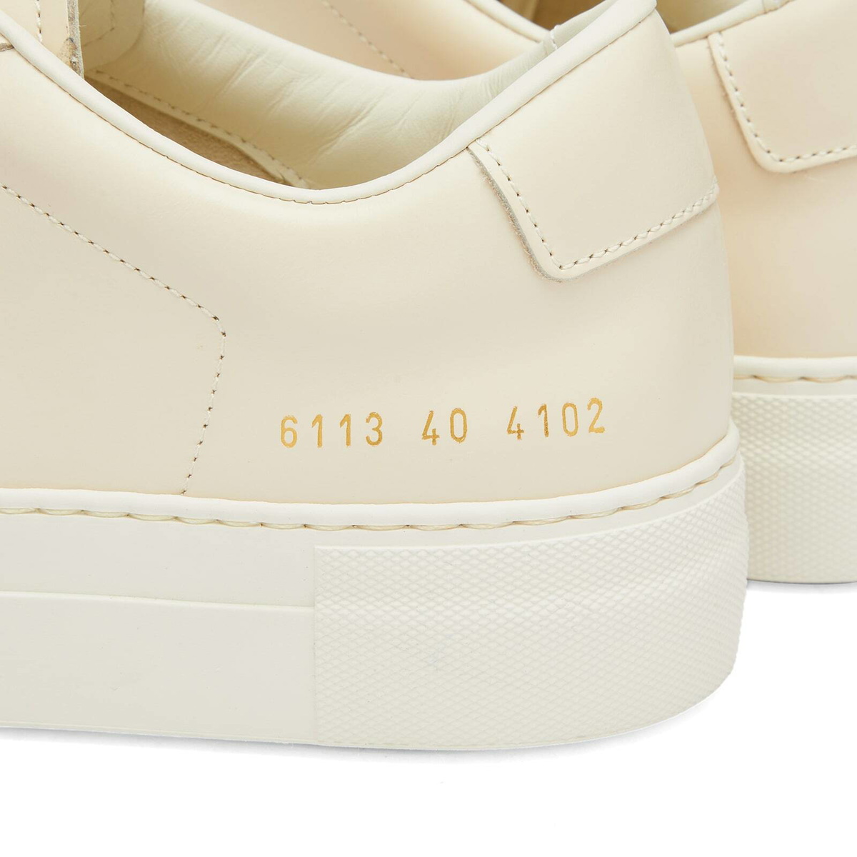 Woman by Common Projects Women's Basketball Super Sneakers in Off White ...