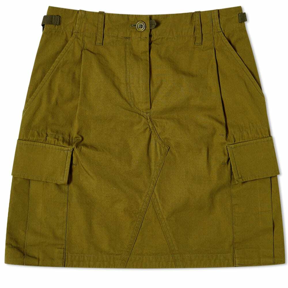 Kenzo Women's Cargo Short Skirt in Khaki Kenzo
