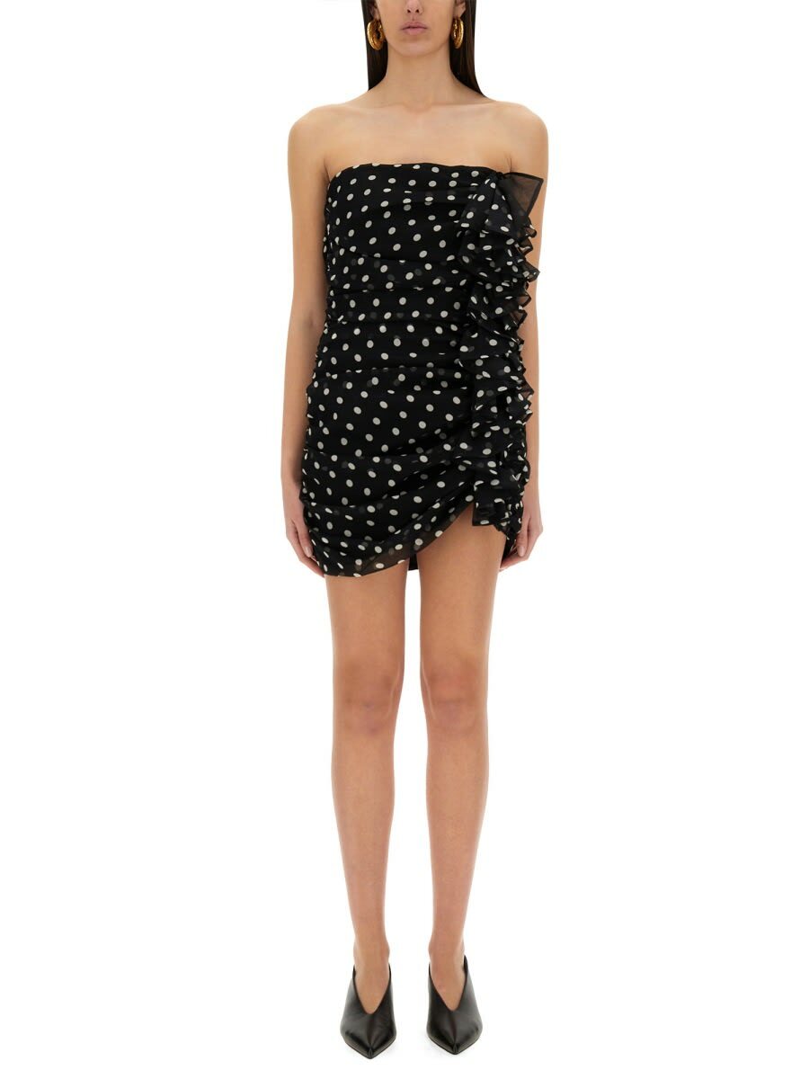 Nina Ricci Mini Bustier Dress polka Dots Nina Ricci