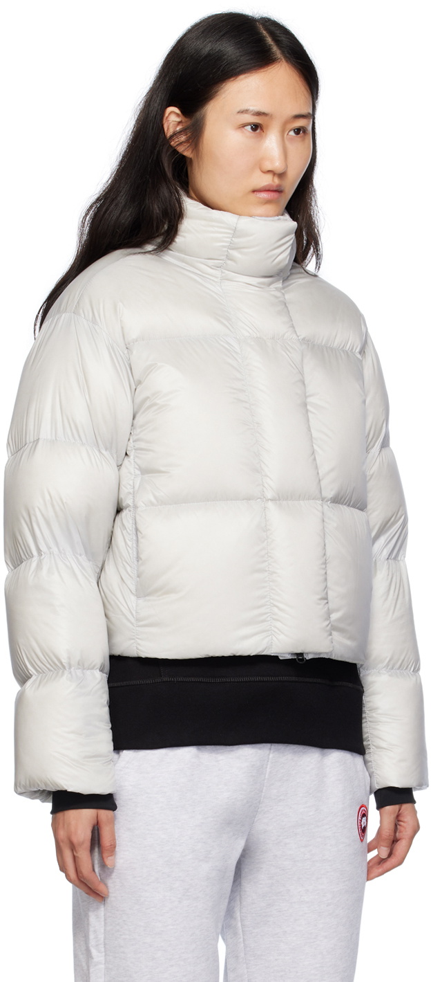 Canada Goose Gray Cypress Down Jacket Canada Goose