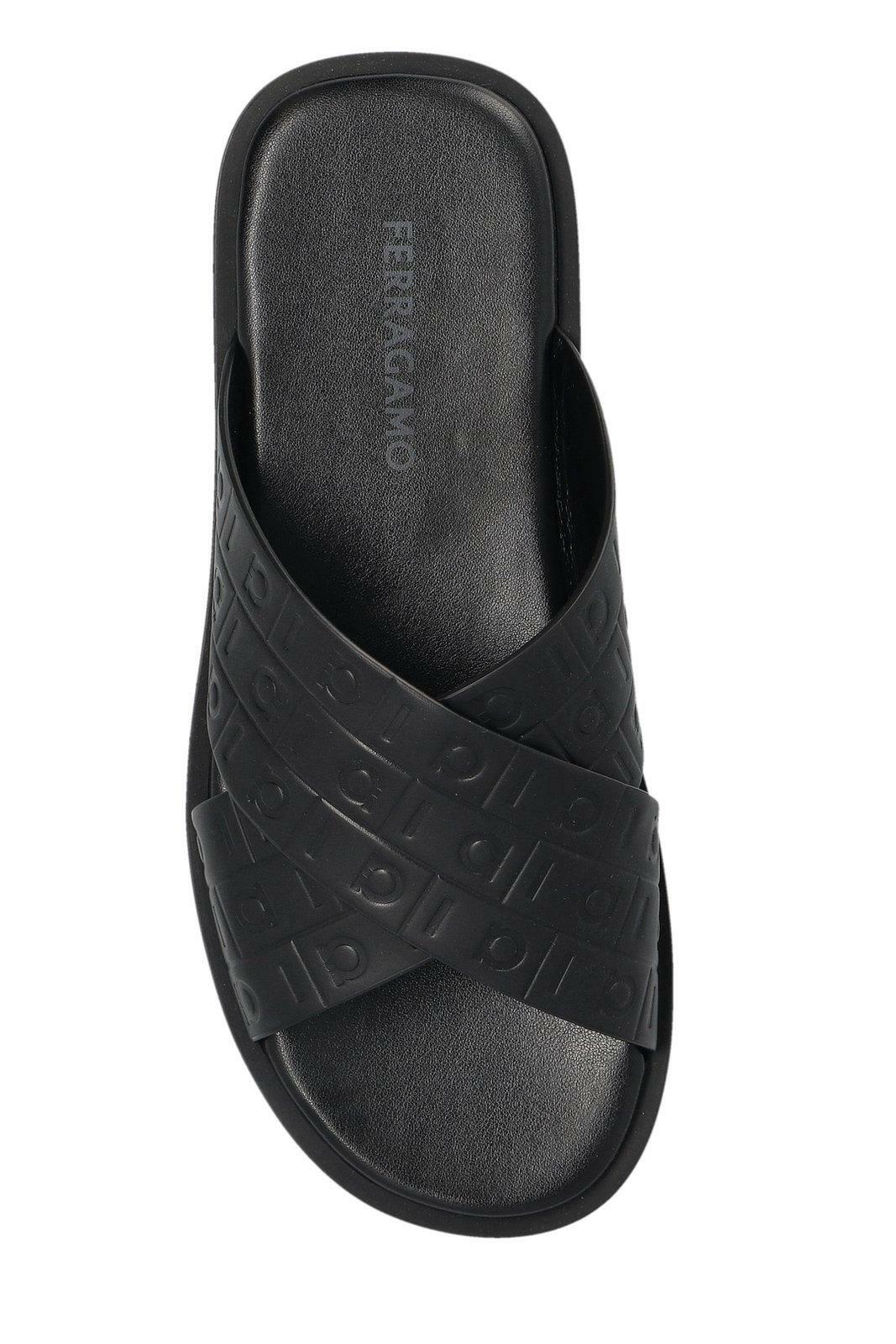 Ferragamo Monogram Sandals Salvatore Ferragamo
