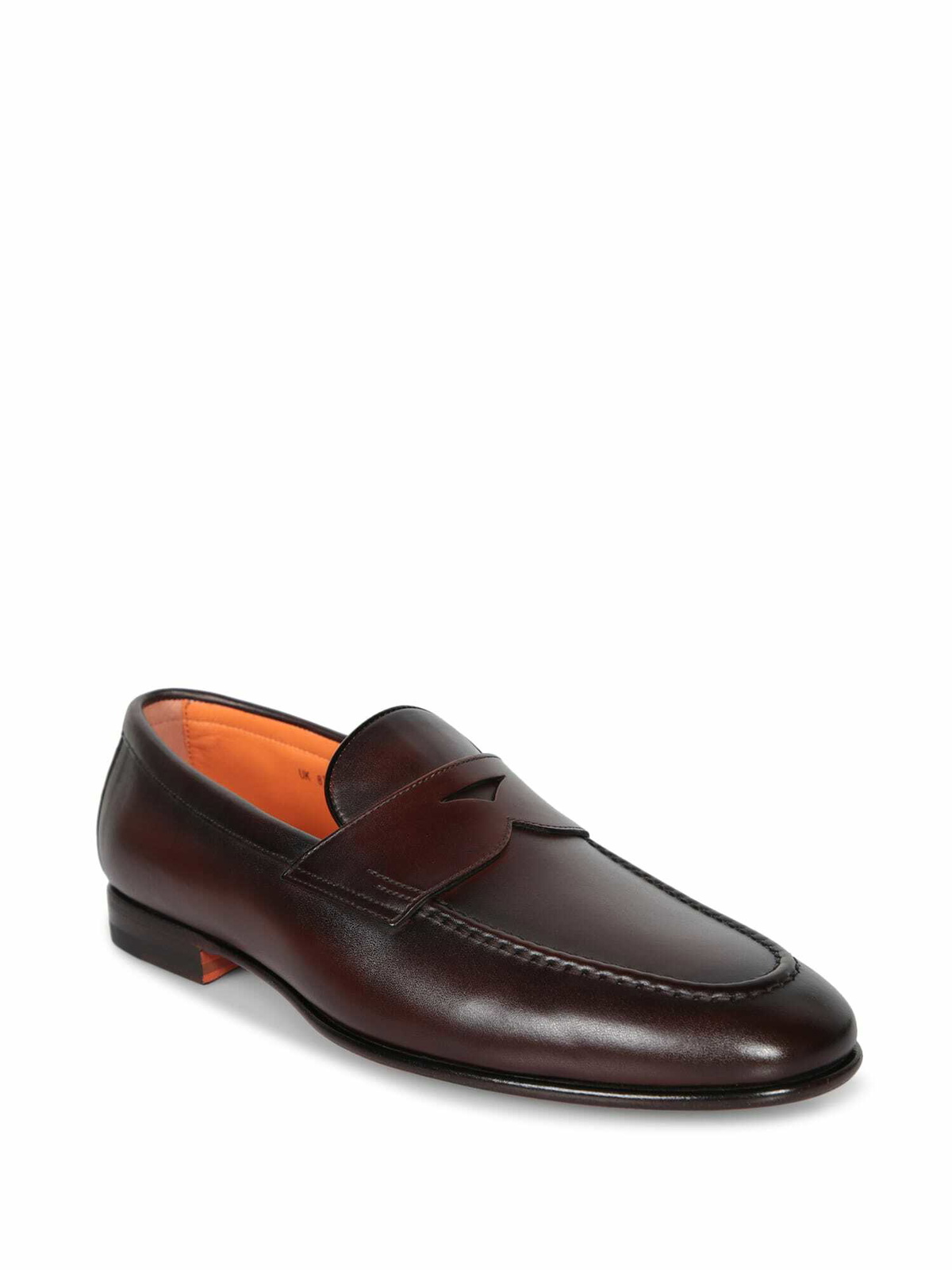 Santoni Sullivan Dark Brown Loafer Santoni