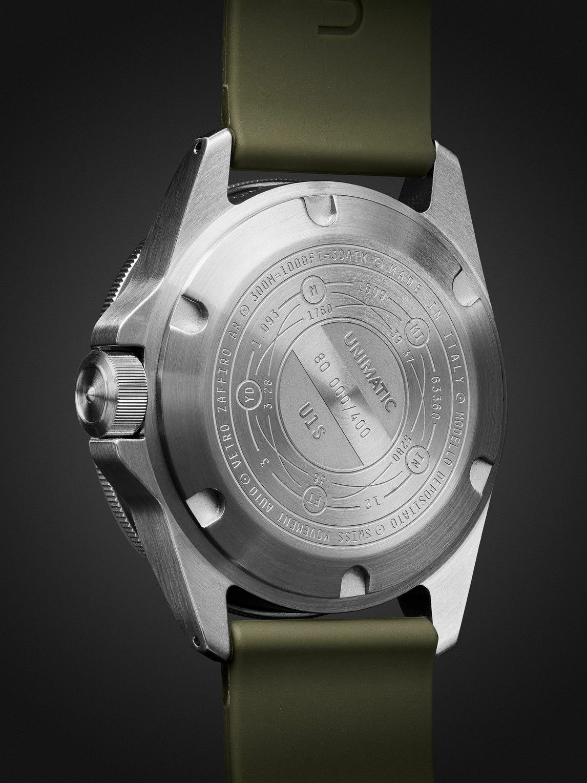 UNIMATIC - Model One Limited Edition Automatic 40mm Stainless Steel and ...