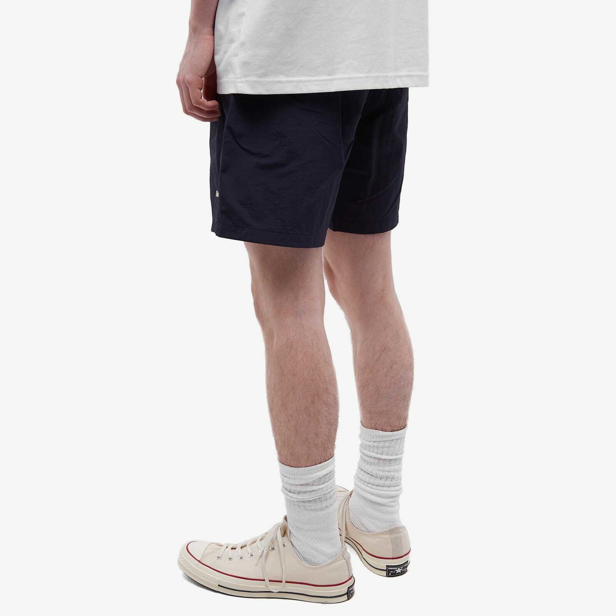 Barbour Men's Essential Logo 5" Swim Short in Navy Barbour