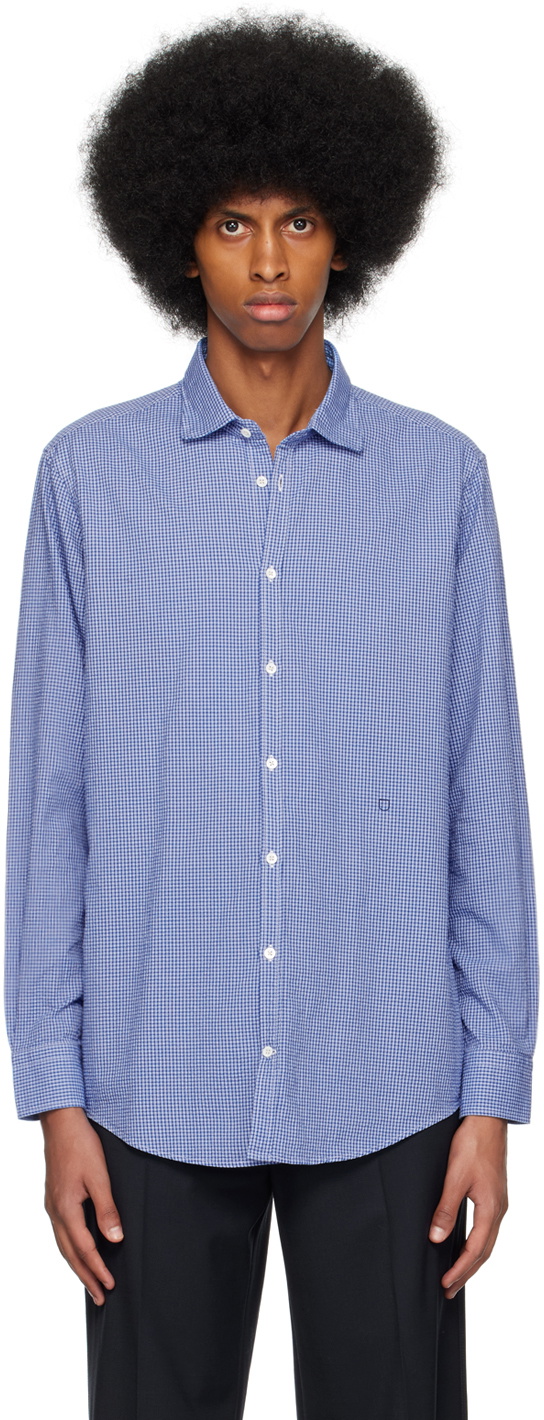 Massimo Alba Blue Canary Shirt Massimo Alba