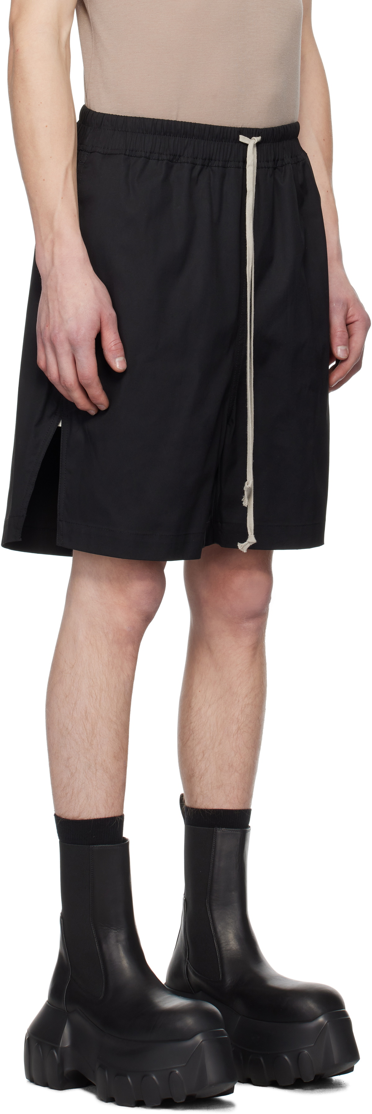 Rick Owens Black Hollywood Boxer Shorts Rick Owens