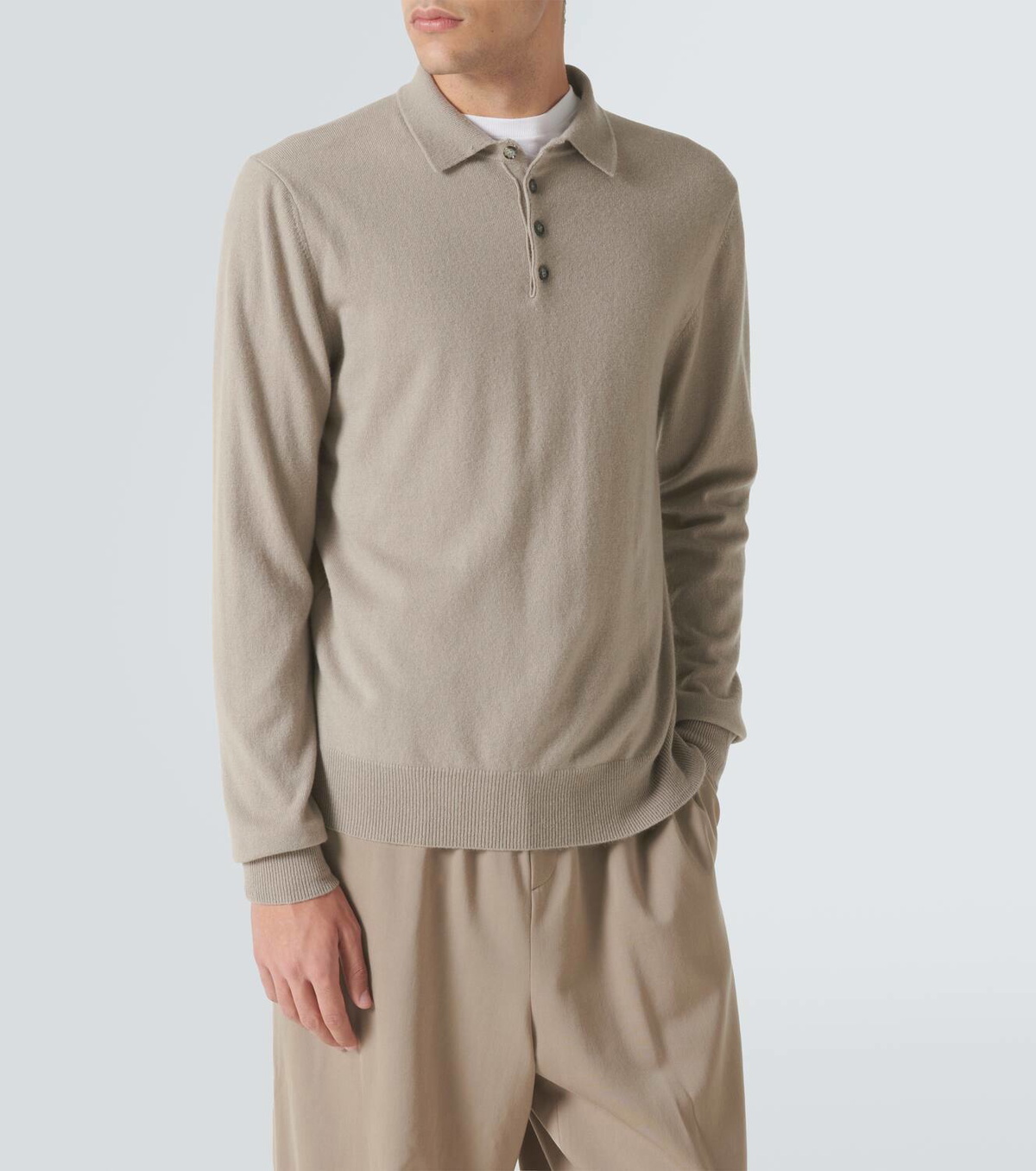 Allude Cashmere polo sweater Allude