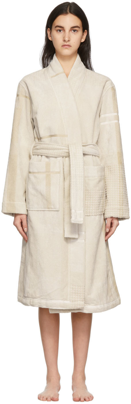 Holzweiler Off-White Check Robe Holzweiler