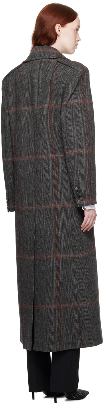 Stella McCartney Gray Maxi Coat Stella McCartney