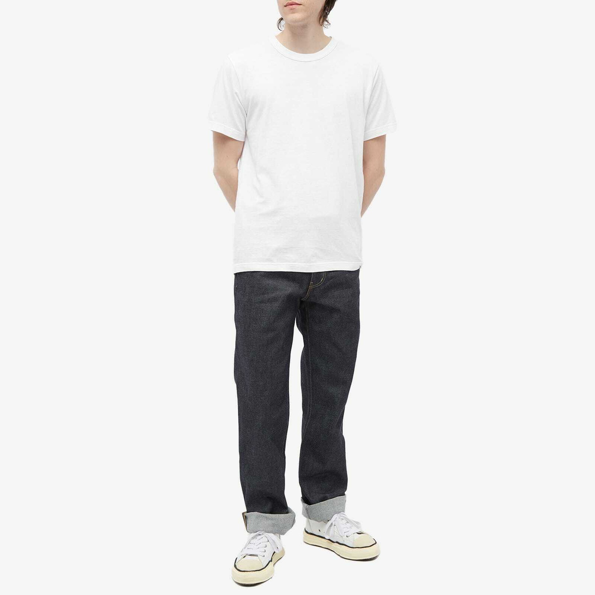 Visvim Men's Vivism Sublig 3-Pack Wide T-Shirt in White Visvim