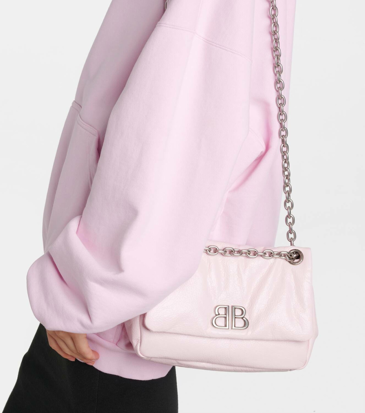 Balenciaga Monaco Mini leather shoulder bag Balenciaga