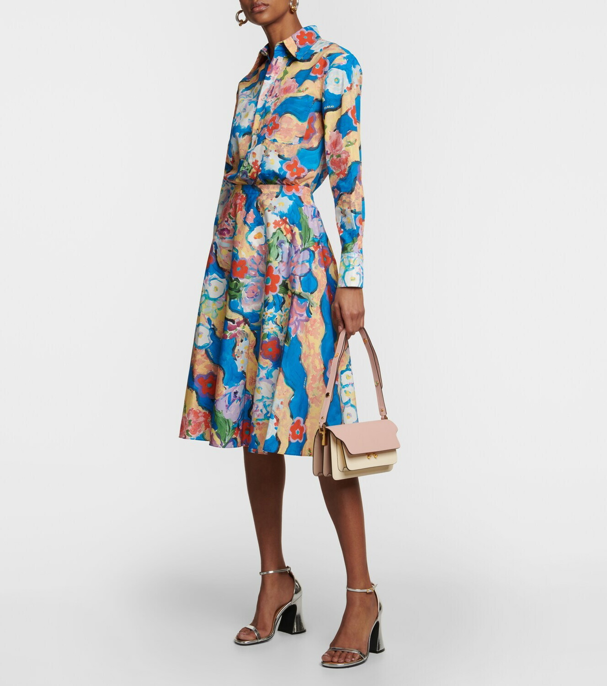 Marni - Printed cotton poplin blouse Marni